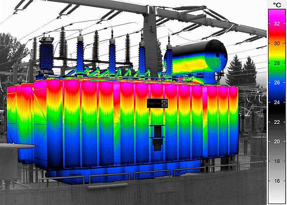 thermography inspections transformator | Termografija